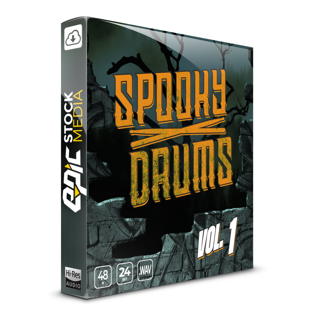 Spooky Drums Vol. 1 - Royalty Free Hip Hop Drum Samples by Sound Yeti
