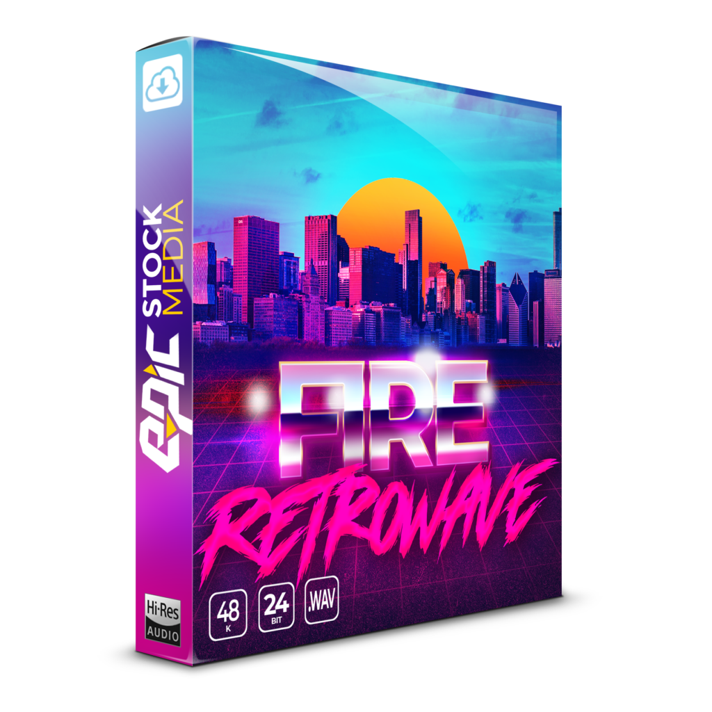 Fire Retrowave Synth-Wave Samples & Loops by Sound Yeti